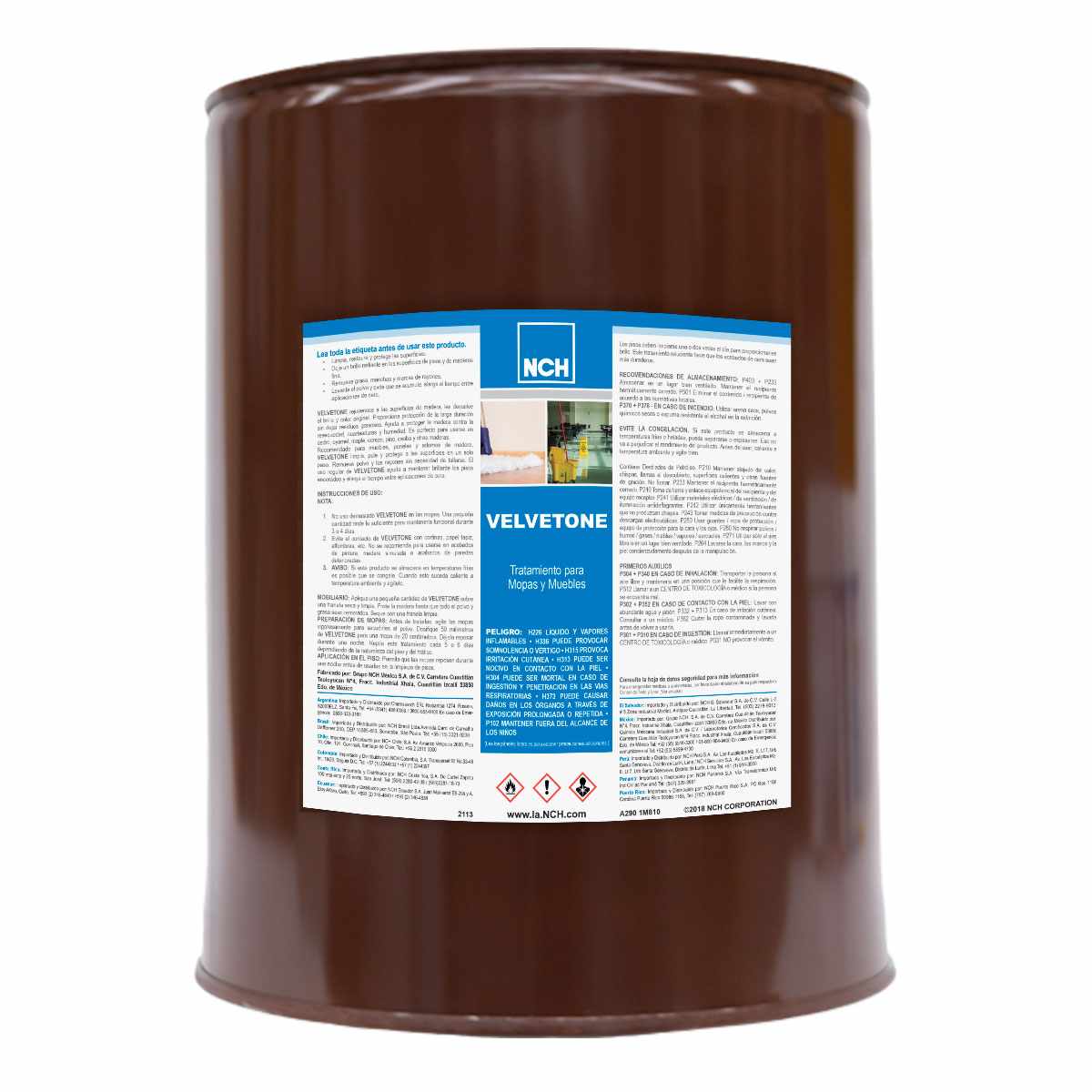 VELVETONE. - Recubrimiento para madera